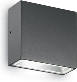 ILUX 113753 Venkovní nástěnné svítidlo Ideal Lux Tetris-1 AP1 antracite 113753 antracitové IP44 - IDEALLUX