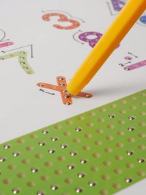 Sinsay - Magnetická vzdělávací tabule pro výuku čísel - vícebarevná