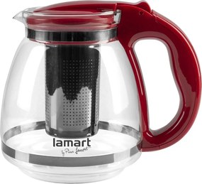 Lamart LT7074 VERRE - konvice 1,5l, červená