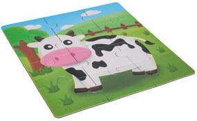 RKToys Magnetické puzzle Zvířátka – knížka na cesty