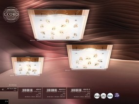 GLOBO Designové křišťálové stropní svítidlo AYANA 40412-3