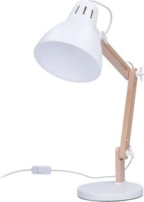 LED stolní lampička WO57 Falun, bílá