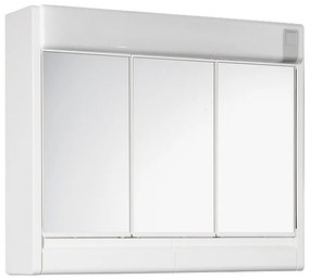 Jokey Plastové skříňky RUBÍN Zrcadlová skříňka (galerka) - bílá - š. 60 cm, v. 51 cm, hl.16 cm 188613320-0110