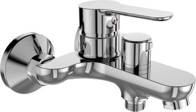 Mereo Mereo, Vanová nástěnná baterie, Zuna, bez příslušenství, chrom, CB901A04Z