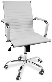 Kancelářská židle Deluxe — Bílá