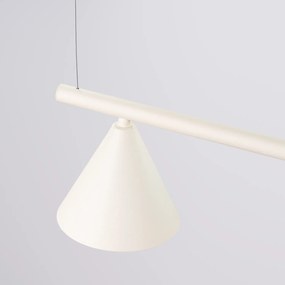 Sollux Lighting Lustr NOX 4L béžový