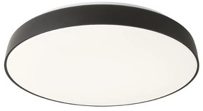 Redo 01-1680 stropní LED svítidlo Erie matně černé, 24W, 3000K, ø41cm