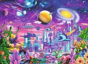 Ravensburger Vesmírné město - 200 dílků / od 8 let