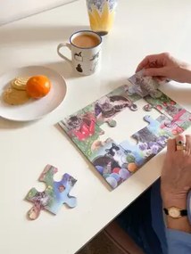 GIBSONS Puzzle Skládáme spolu: Kočky / 12 dílků