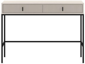 Toaletní stolek Maggiore 104 cm kašmír/černý