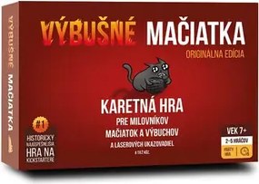 Asmodee Výbušné mačiatka / Délka hry: 15 minut / Počet hráčů: 2-5 / od