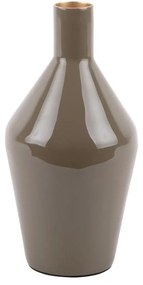 OnaDnes -20% Time for home Zelená kovová váza Conelo 22 cm