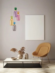 Designový lustr Pluma B