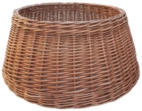 HRADIL Proutěný kryt na stojan, sukýnka k vánočnímu stromku přírodní MOD Rozměry:: Pr. spodní 80 cm x výška 26 cm