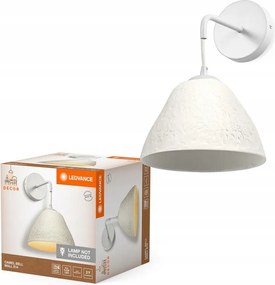 Nástěnná lampa Dekorativní nástěnné svítidlo E14 Bílá Decor Ledvance