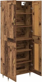 Vysoký bufet Staré dřevo 69,5 x 34 x 90 cm Kompozitní dřevo 3402739
