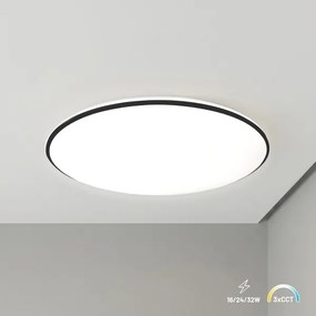 LED Stropní svítidlo HUGO LED/16/24/32W/230V 3000/4000/6500K pr. 37 cm IP54 čer.