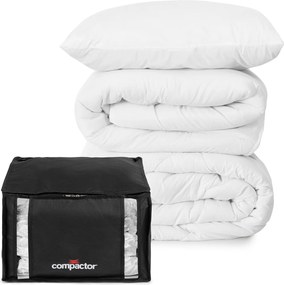 Compactor 3D Black Edition M 125 L vakuový úložný box s pouzdrem - 42 x 40 x 25 cm