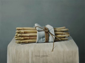 Ivan Martin | Chřest Rám: Černý, Velikost: 70 x 100 cm
