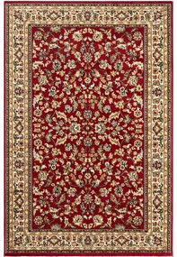 Koberce Breno Kusový koberec SOLID 50/CEC, Červená, Vícebarevné, 133 x 200 cm