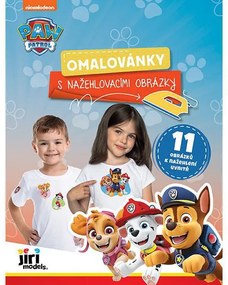 Jiri Models Omalovánky s nažehlovacími obrázky Tlapková patrola