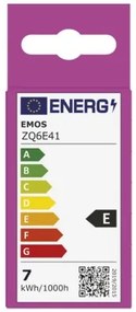 Emos lighting LED žárovka Classic Mini Globe / E27 / 6,5 W (60 W) / 806 lm / teplá bílá 1525733293
