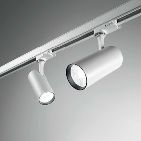 Ideal Lux Nastavitelný kompaktní LED reflektor FOX 15W, CRi 80 Teplota světla: 3000 K, Barva materiálu: černá