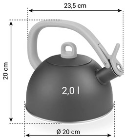 Čajová konvice GrandCHEF 2,0 l