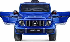 LEAN CARS Elektrické autíčko Mercedes AMG G 63 modré lakované