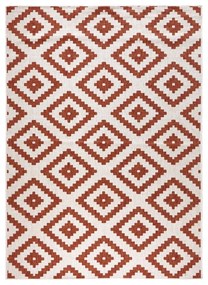 Hnědo-krémový venkovní koberec NORTHRUGS Malta, 80 x 150 cm