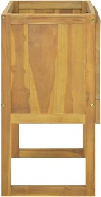 Koupelnová skříňka 90 x 40 x 75,5 cm masivní teakové dřevo 338248