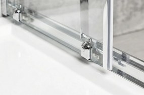 Novoterm Modul sprchového koutu NV-Olga SC Element CHR 100, chrom/transparent - bez vaničky