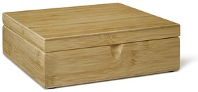 Bredemeijer Krabička na čaj Bamboo, 6 přihrádek velká bez okénka