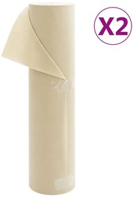 Ochranná textilie na rostliny 2 role 70 g/m² 50 x 1,6 m 3203512