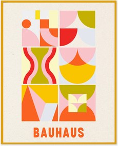 Zarámovaný digitální tisk Bauhaus