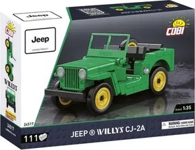 COBI 24517 Jeep Willys CJ-2A / 111 kostek / 1:35 / od 6 let