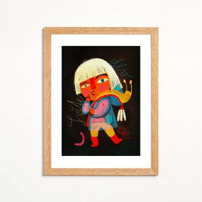 Magda Andresová | Světe div se Rám: Černý, Velikost: 70 x 50 cm
