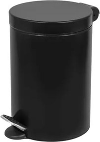 ALDA Freedom Fresh lakovaná ocel černá / Pedálový odpadkový koš / 3 l