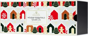 Voluspa dárková sada vánočních svíček Holiday Essentials Trio, 3x184 g