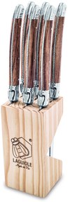 Style de Vie Steakové nože Laguiole Premium Ostatní: dřevěná rukojeť