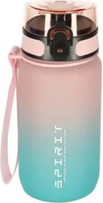 KIK Láhev na vodu 600 ml růžovo modrá