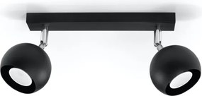 Sollux Lighting Stropní svítidlo OCULARE 2 černé