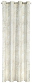 ZATEMŇOVACÍ ZÁVĚS NA KROUŽCÍCH LIMITED COLLECTION LUNA2 140X250 CM BÍLÁ