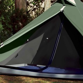 vidaXL Zavěšený stan tipi pro 1 osobu nepromokavý [94383] Barva: Zelená