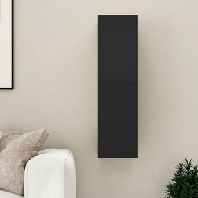 vidaXL TV stolek 30,5x30x110 cm kompozitní dřevo [803364] Barva: bílá s vysokým leskem