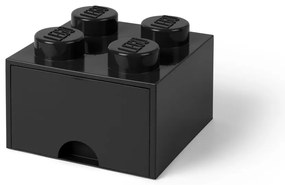 Černý úložný box čtverec LEGO®