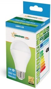Spectrum LED LED žárovka studená E27 230V 9W WOJ+14612