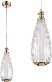 Toolight Rea, Závěsné stropní svítidlo LHJ120-CP light rose gold, OSW-03258