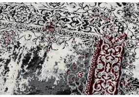 Moderní koberec VINCI 1407 Růžice vintage Strukturální slonová kost velikost 200x290 cm | krásné koberce cz