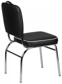 Bruxxi Jídelní židle Elvis, černá